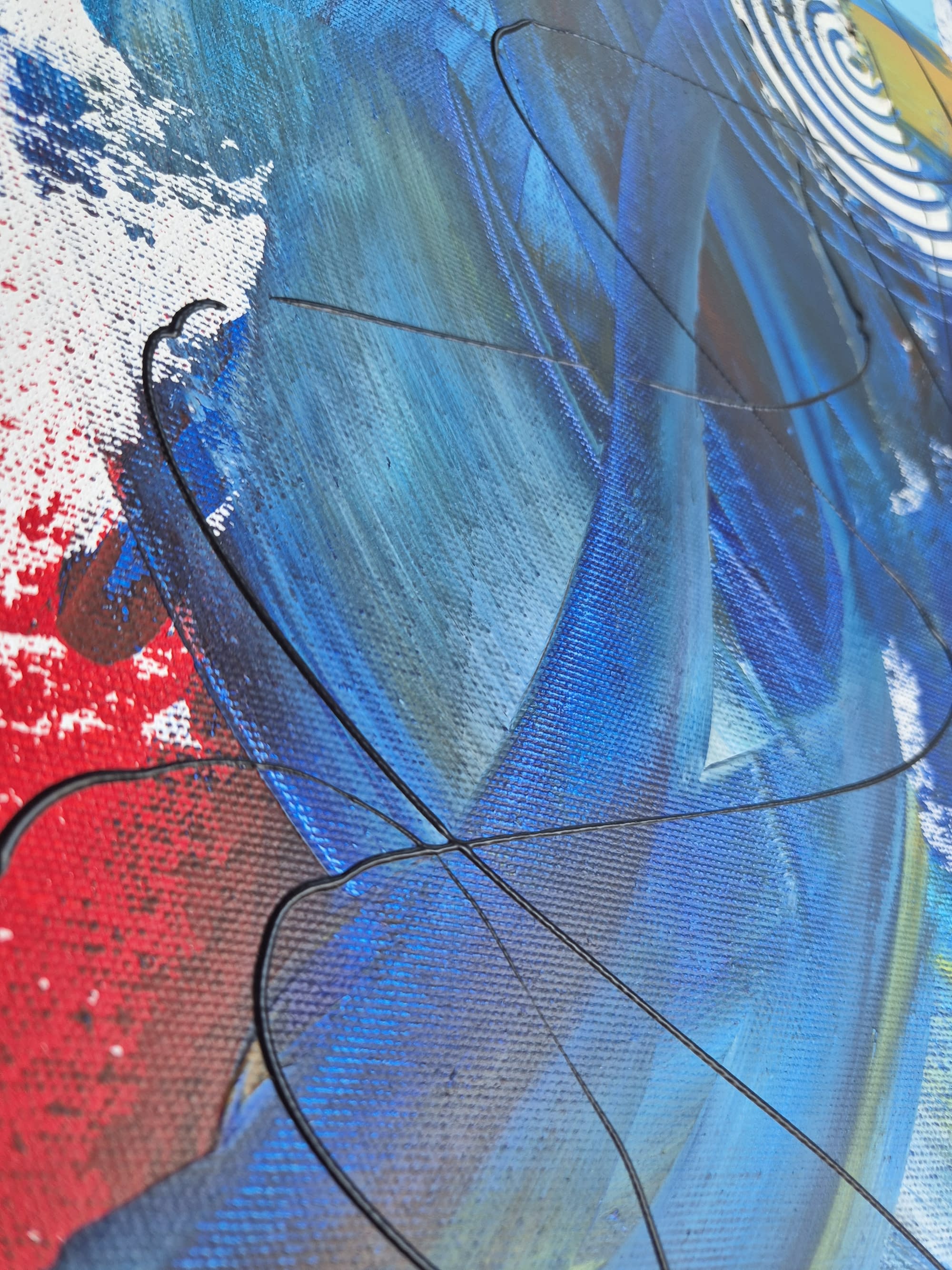 Blue Vortex von Pascal Fankhauser - art24