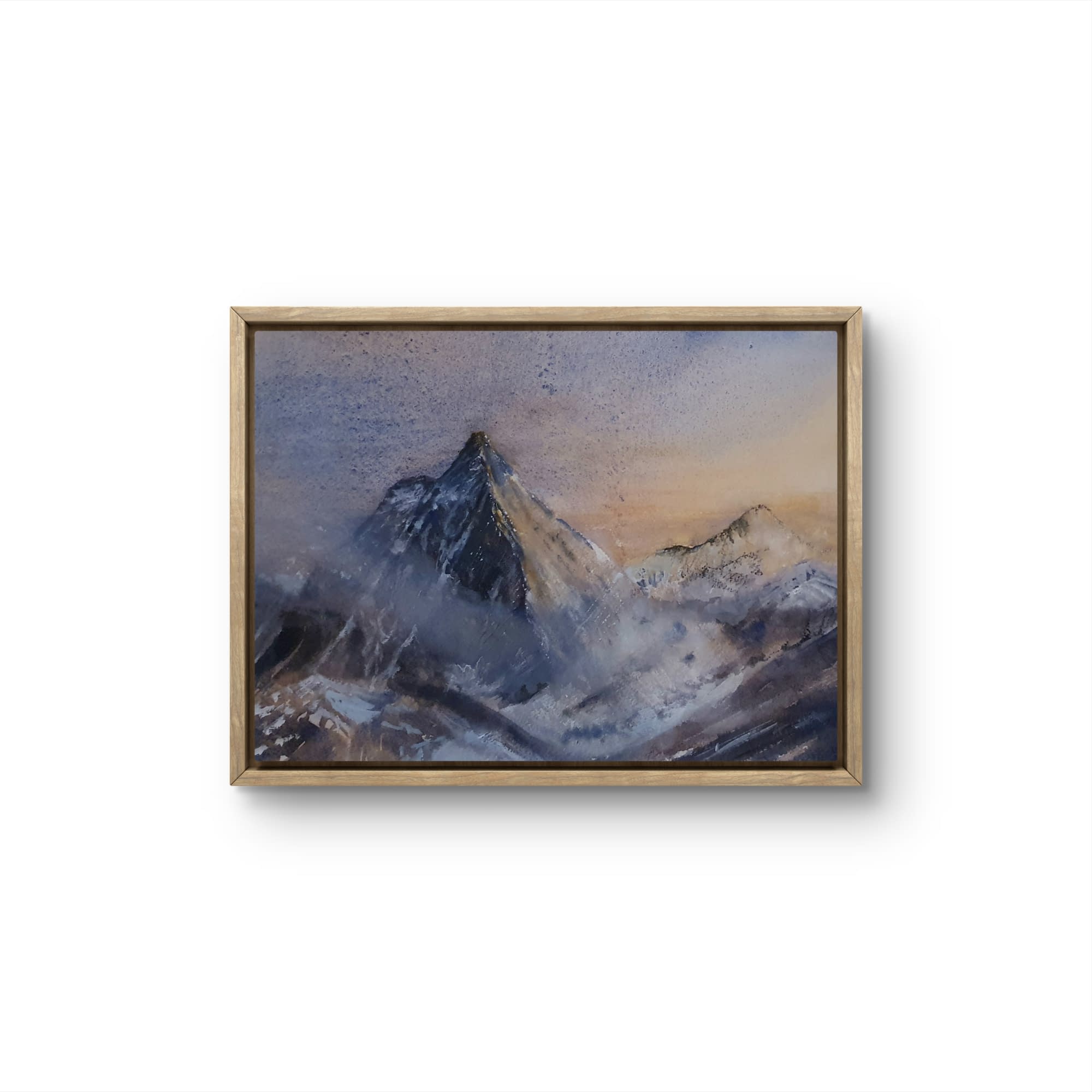 Matterhorn - Watercolour- Aqaurelle from Daniel Musafia - art24