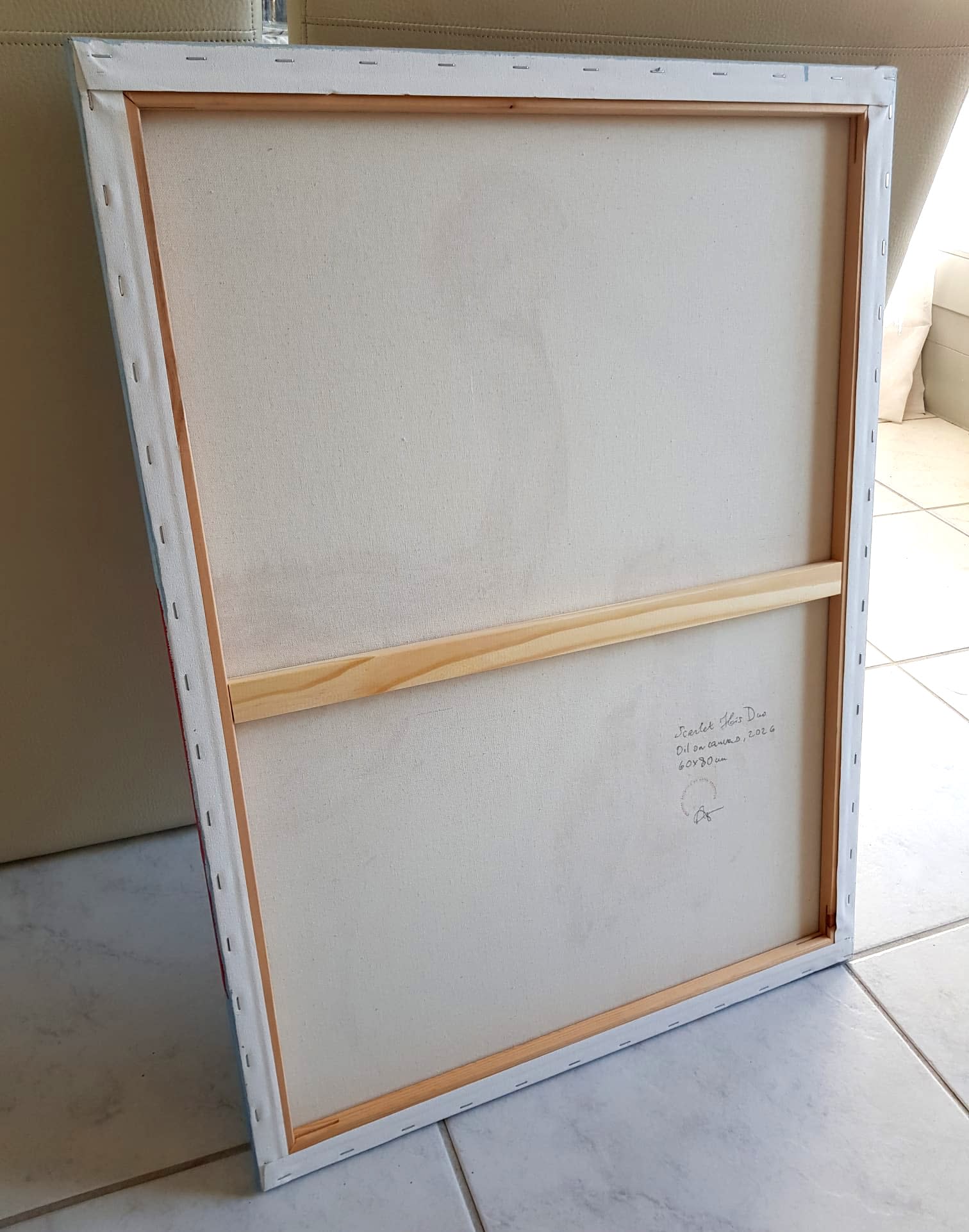 Scarlet Ibis Duo de Daria Startseva - art24