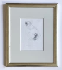 Akt rajz XI./ Akt Zeichnung XI. von Ruttkay Sándor - art24